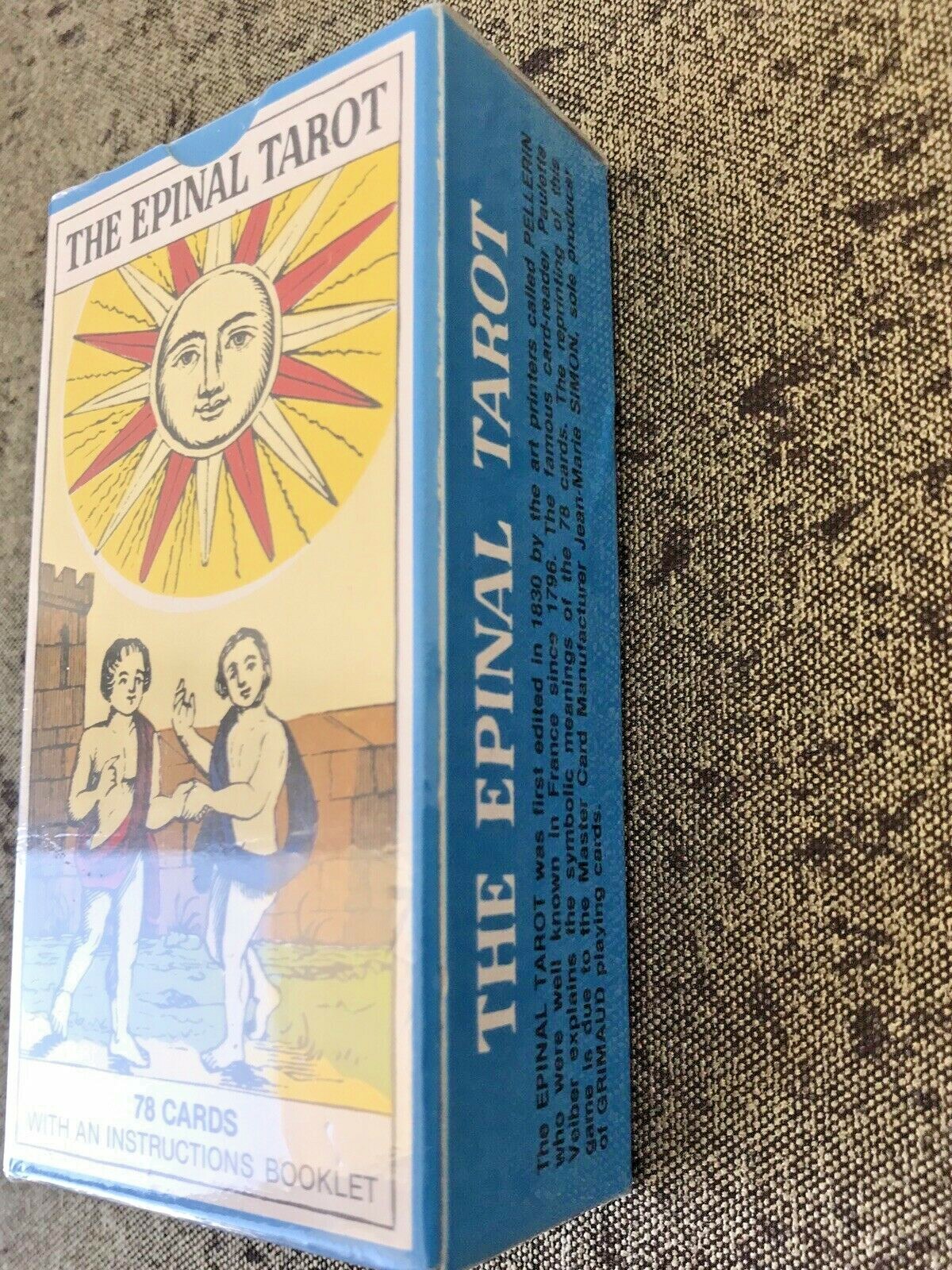 Epinal Tarot / Tarot D'Epinal OOP 1979 Grimaud FACTORY SEALED / BRAND ...