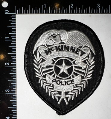 McKinney TX Texas Police Department Patch | eBay