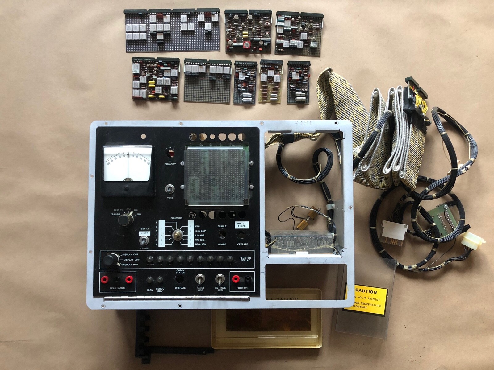 IBM TESTER FOR DISCS MAINFRAME PLUS 8pcs CPU 1970s VERY RARE VINTAGE | eBay