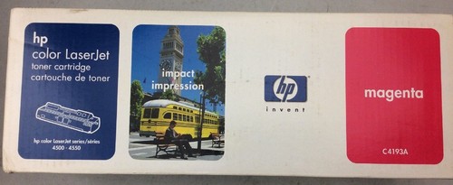 HP Color Laserjet Print Cartridge C4193A Magenta | eBay