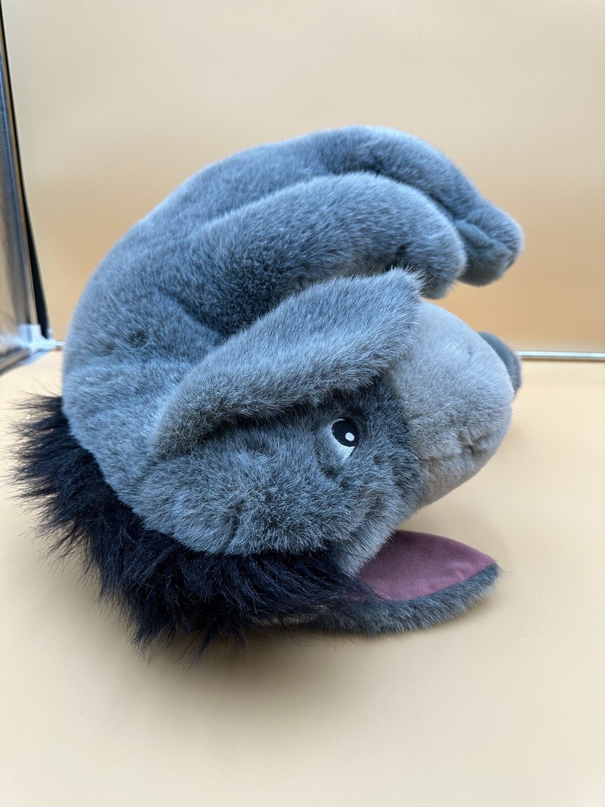 Disney Store Eeyore Super Plush Detachable Tail Stuffed 15" Winnie The ...