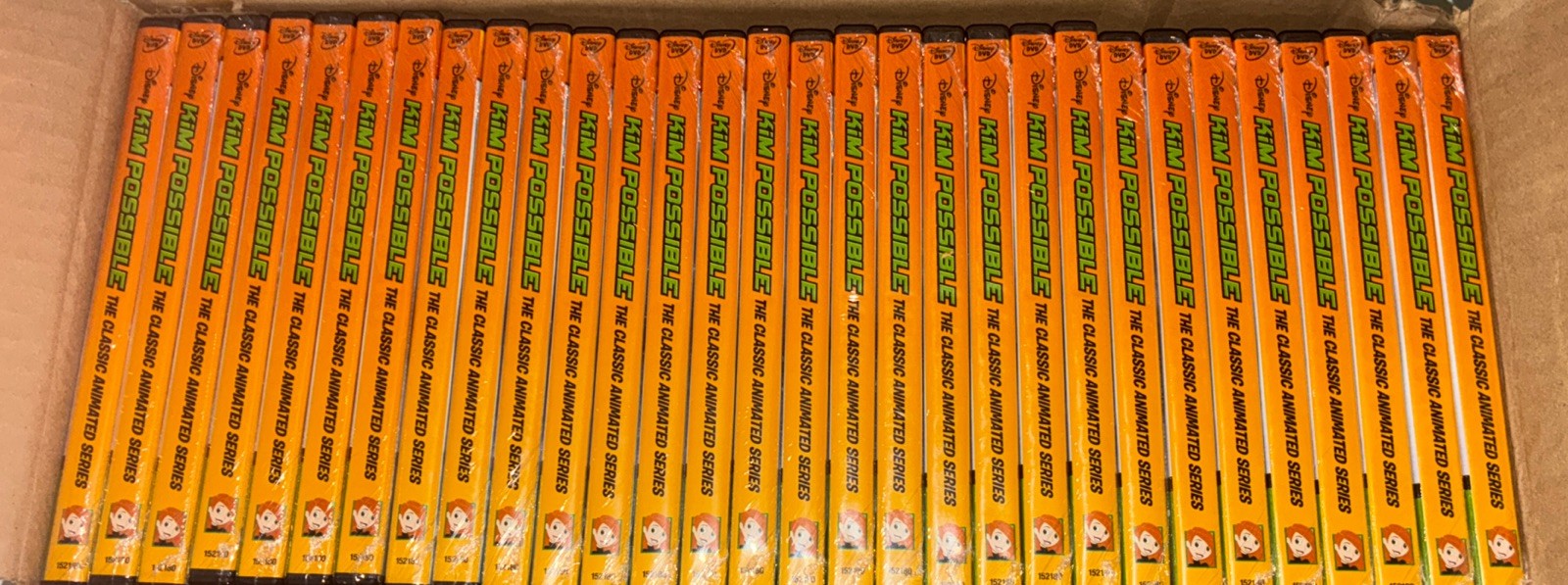 Lot Of 30 Disney Kim Possible 4 Disc Collection DVDs New Sealed Kids ...