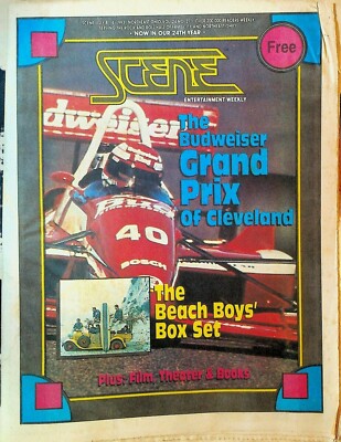 Cleveland Scene Magazine July 8 1993 Budweiser Grand Prix Beach Boys | eBay