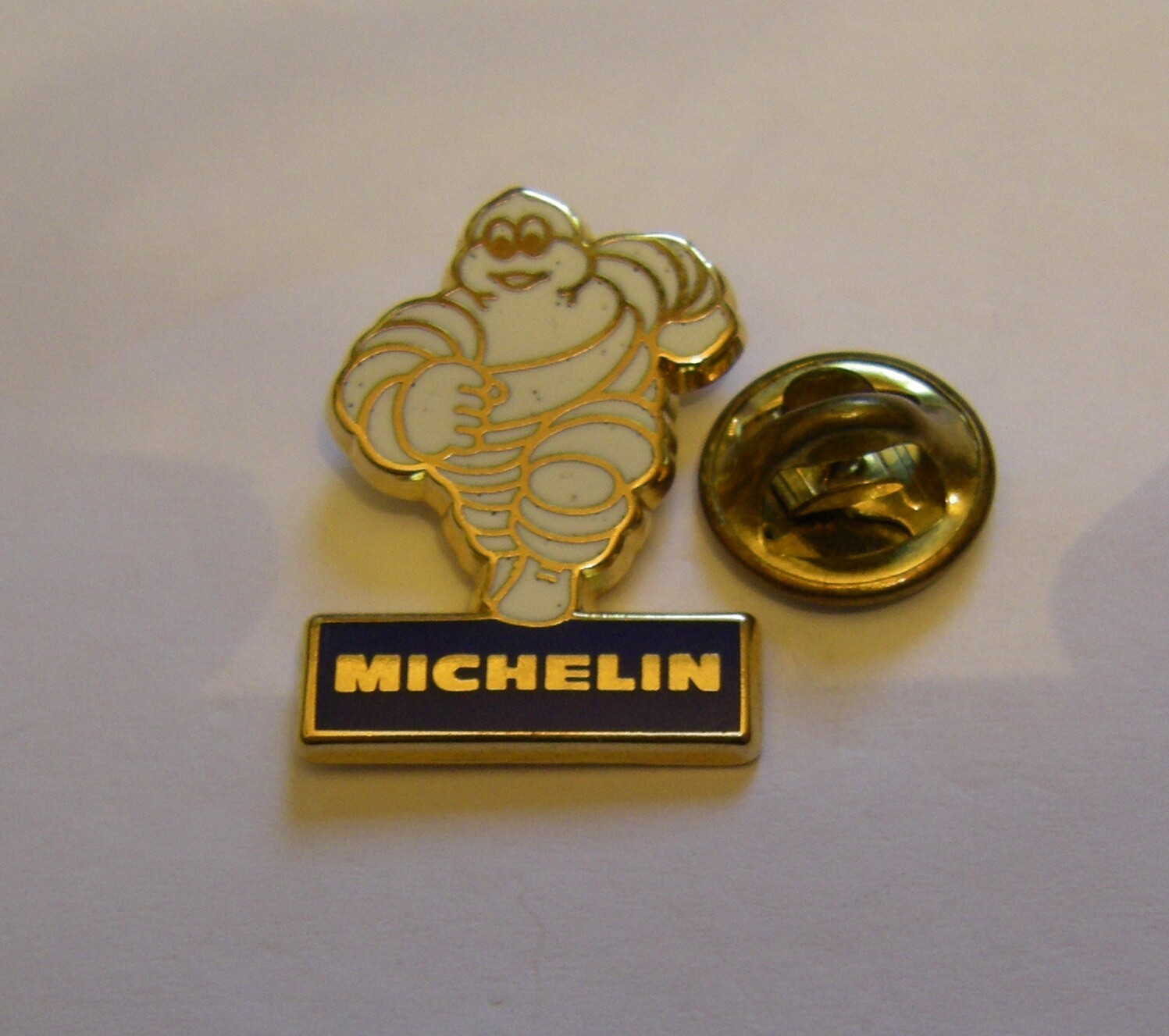 MICHELIN BIBENDUM vintage pin badge Z8J | eBay