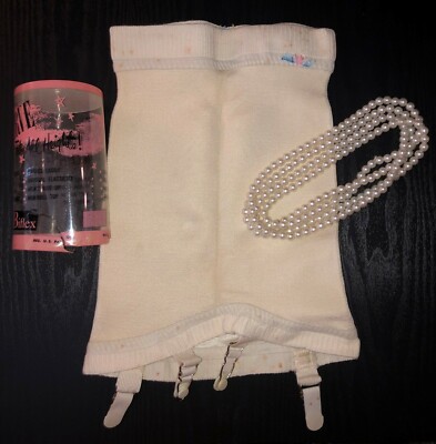 OLD STORE STOCK Very Rare Vintage 1950's "Verve" Open Bottom Girdle w ...
