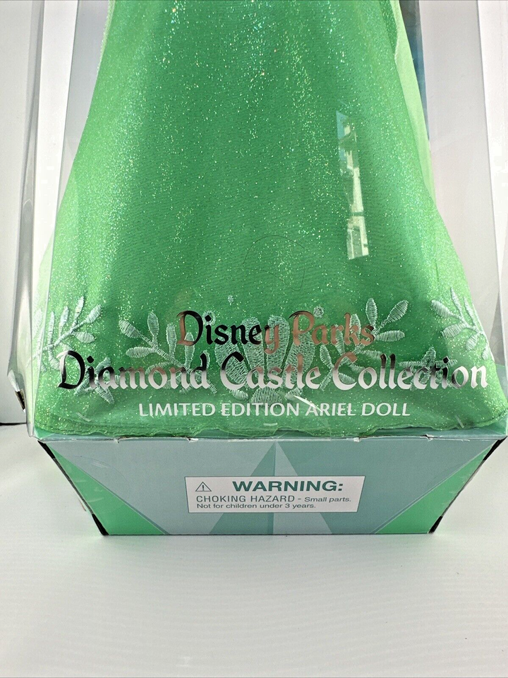 NEW Disney Parks Diamond Castle Collection Limited Edition Ariel 17 ...