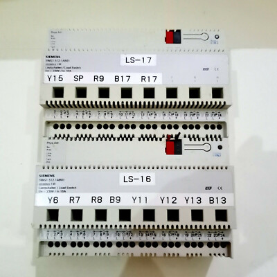 1 pc Siemens EIB KNX 5WG1512-1AB01 lastschalter/load switch 8 fach, | eBay