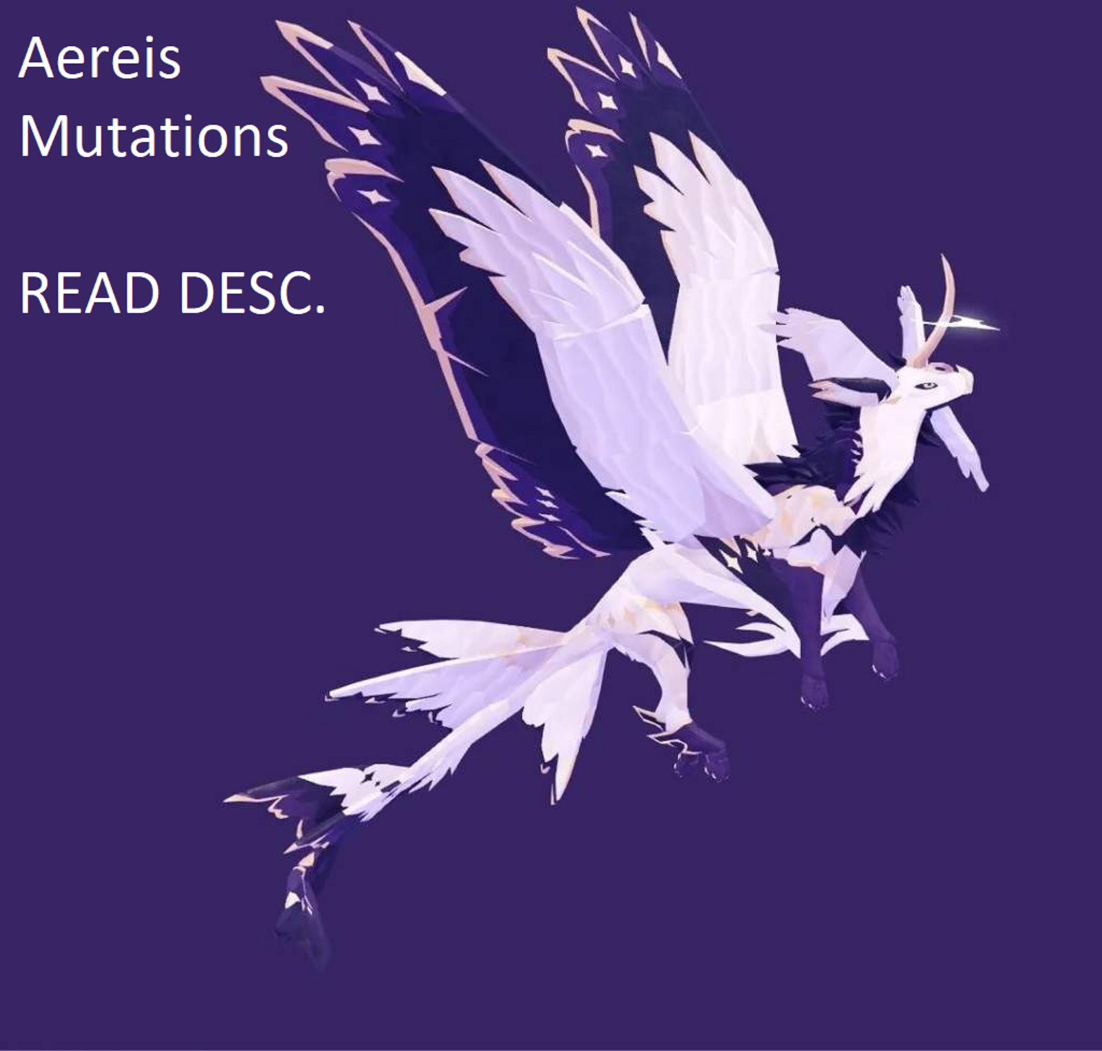 Aereis Mutations | Creatures Of Sonaria | Roblox | eBay