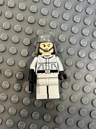 LEGO Star Wars Imperial AT-ST Pilot / Driver Minifigure 9679 sw0401 b12 ...