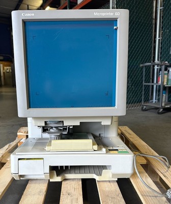 Microfilm & Microfiche - Canon Microprinter