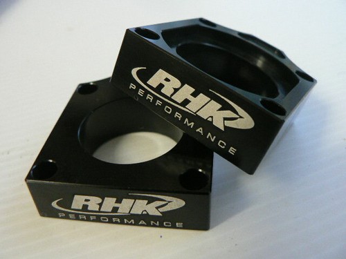Black RHK Axle Blocks Chain Tension Adjusters Fit HONDA CRF250R 2012 ...