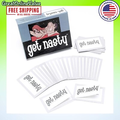 Get Nasty Sex Couples Board Game Kinky Fantasy Romance Adult Gift NEW ...