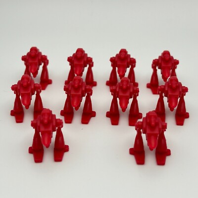 Risk 2210 AD 10 Red 3.0 MOD Army Pieces 2007 2001 Replacement Pieces ...