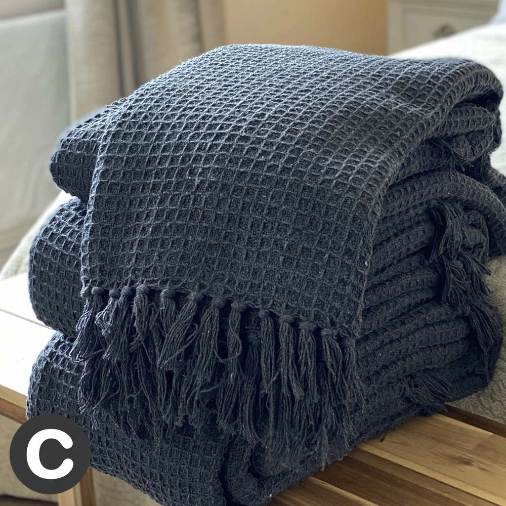 Grey Sofa Throws | Baci Living Room