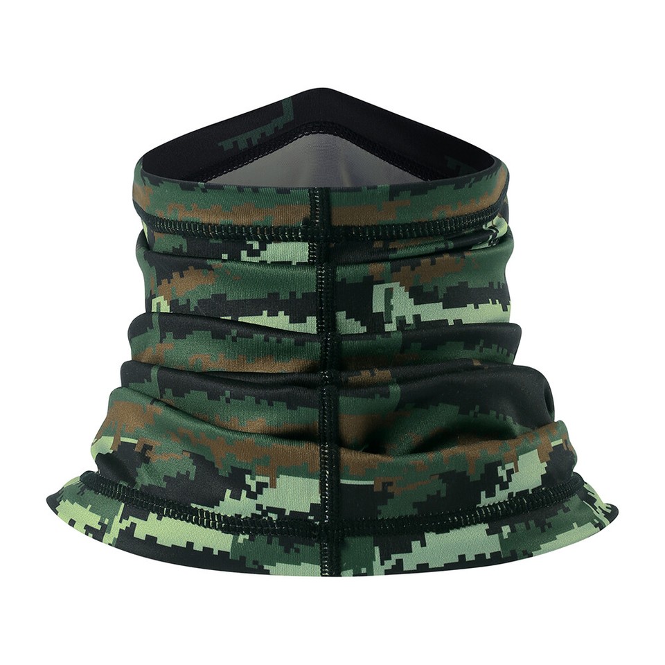Camo Tactical Neck Gaiter Face Mask Scarf Breathable Bandana Cover ...
