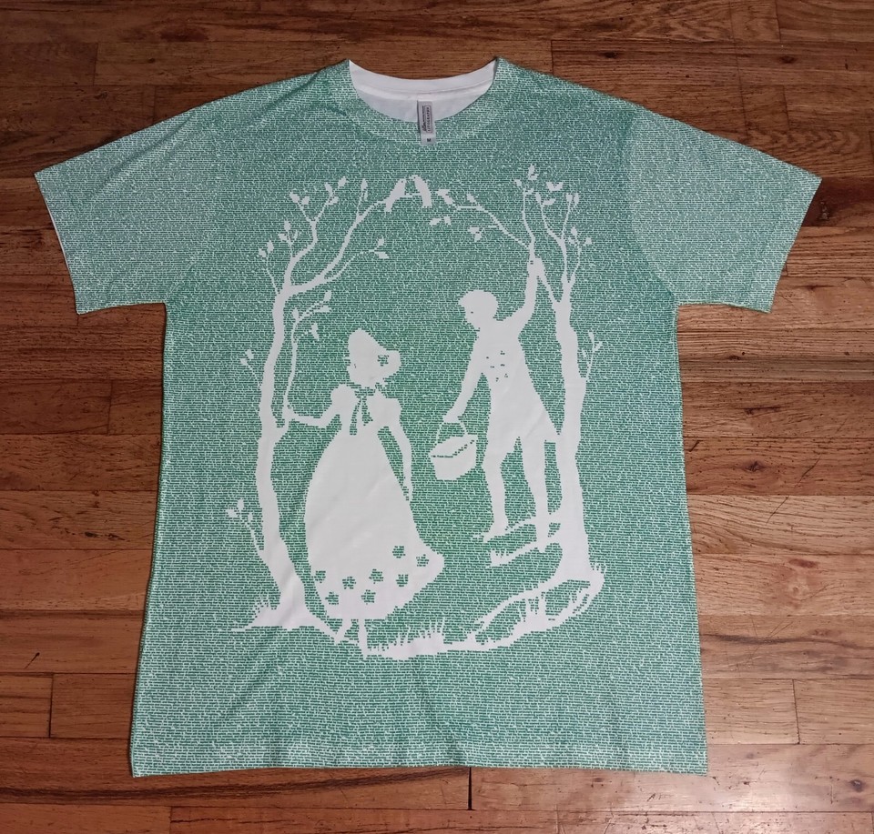 Jane Austen Emma Jane Fairfax t-shirt printed word design AOP NEW book ...