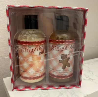 PHILOSOPHY SET THE GINGERBREAD GIRL - Lotion, shampoo, shower gel | eBay