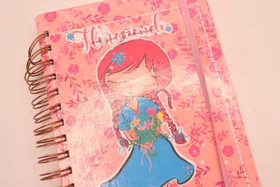 Spiral Little Girl Notebook | eBay