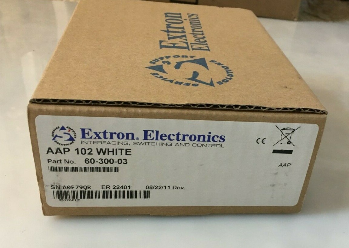 Extron Aap 102 White Mounting Frame 60-300-03 for sale online | eBay