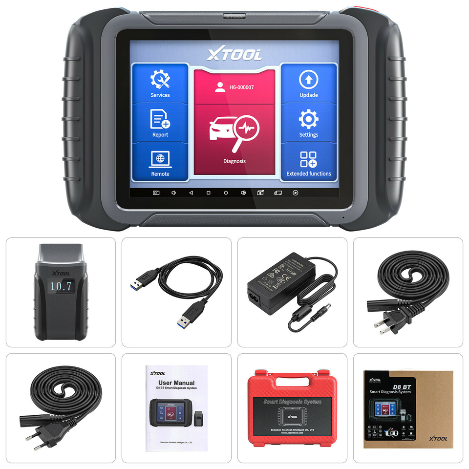 XTOOL D8 BT All Systems Diagnostics Scanner Key Programming Tool 38 ...