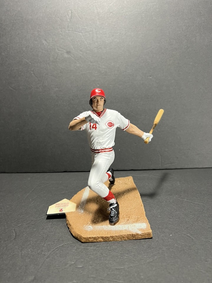 PRE-ORDER Custom Mcfarlane Pete Rose Cincinnati Reds Jersey Figure MLB...READ | eBay