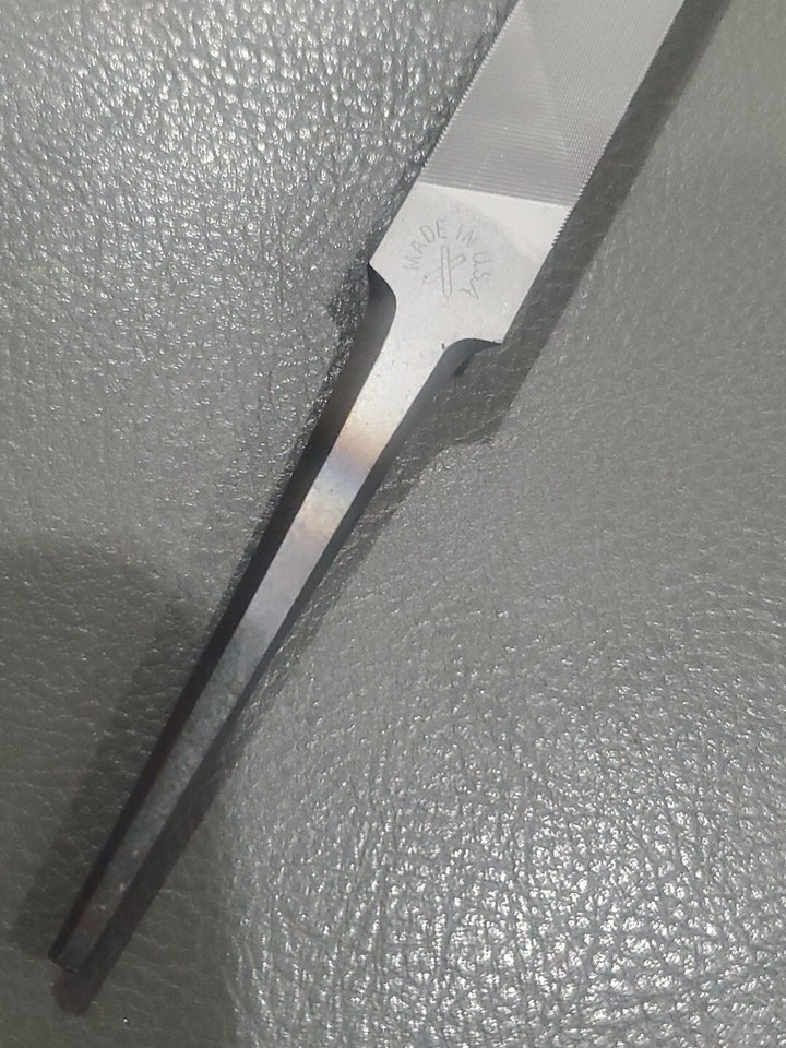 Nicholson 8" x 3 SQUARE (Triangle) Smooth Cut File 16102 Blacksmith ...