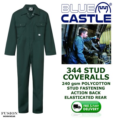 FARM COVERALL SPRUCE GREEN, AGRICULTURAL BOILERSUIT,VET,COUNTRY,OVERALL ...
