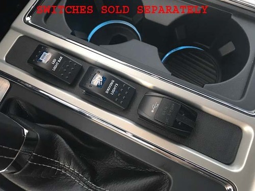2015-2020 Ford F-150 Center Console Switch Panel 3 HOLE ver 2019 15 16 ...