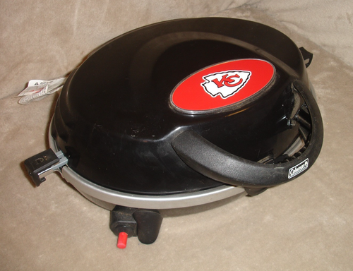 2010 Kansas City Chiefs Coleman Tailgate Propane Grill Model 9914 | eBay