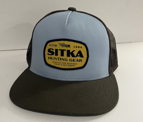 Sitka Hunting Gear Patch Hat Cap Snapback Trucker High Profile New ...