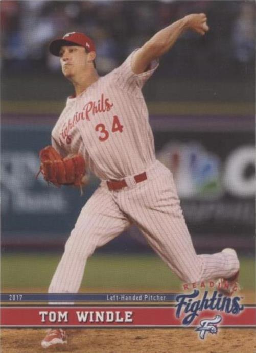 2017 Grandstand Reading Fightin Phils Update - Tom Windle (RC) for sale ...