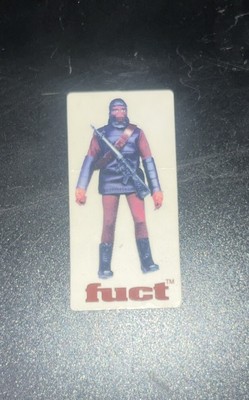 Vintage Fuct Sticker Soldier Monkey | eBay
