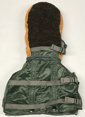 Air Force N-4B ECW Arctic Flyers Shell Mitten Set w Wool Liners USGI ...