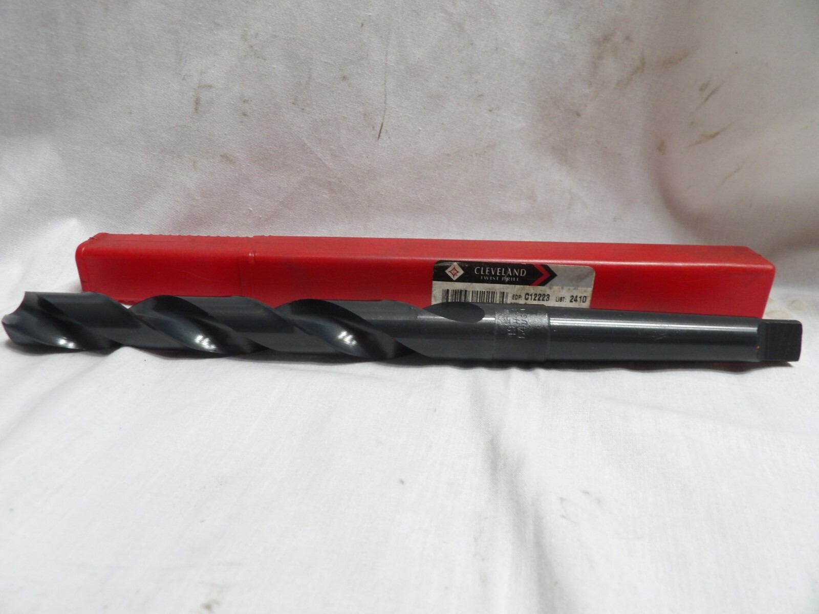 Cleveland Twist Drill 49/64 Drill Bit Taper Shank C12223 - Made in the ...