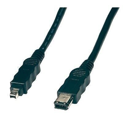 Câble Firewire A IEEE1394 6-4 longueur 0.8m mini-Firewire Firewire 400 ...