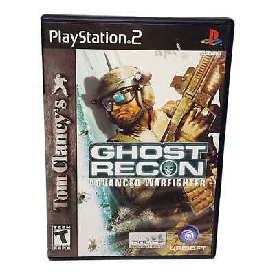 Tom Clancy's Ghost Recon: Advanced Warfighter PlayStation 2 PS2 With ...