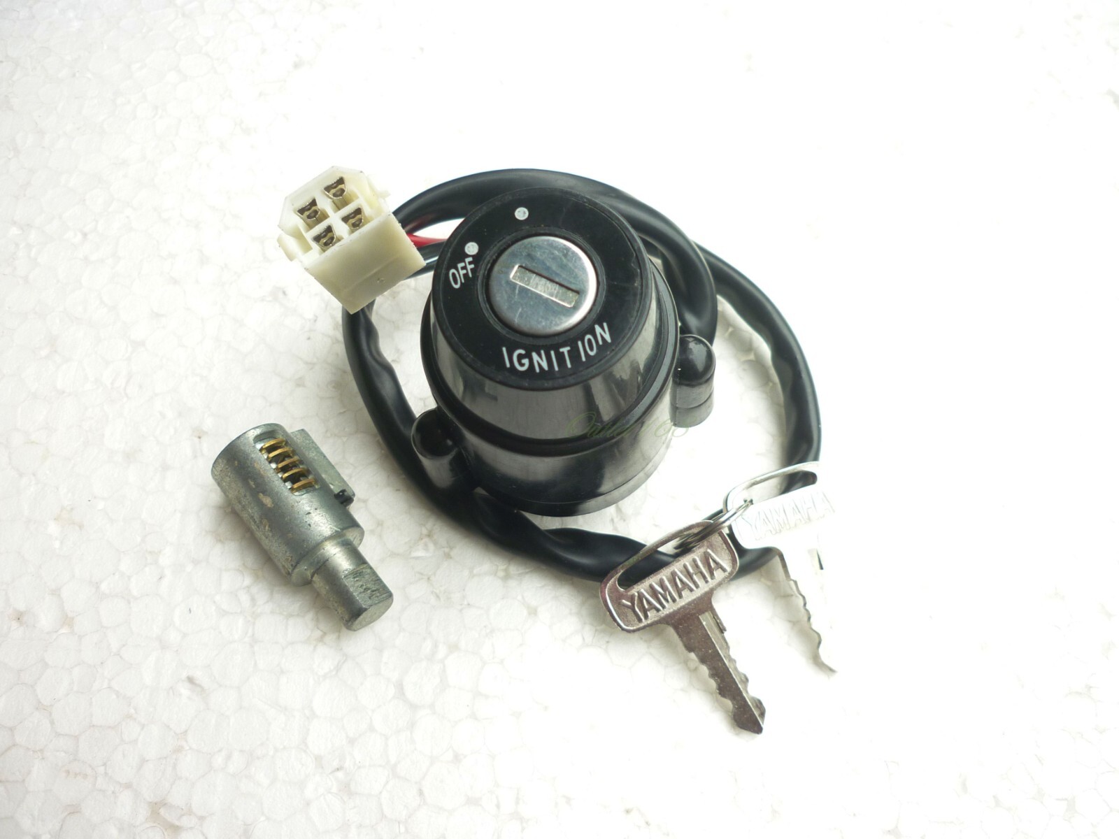 Main Ignition Switch Comb Steering Lock Set Key Yamaha XT250 XT500 XT ...