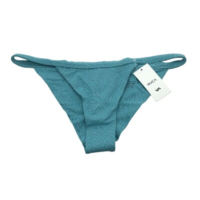 RVCA Run Wild Cheeky Bikini Bottom Swimwear Low Rise Textured China ...
