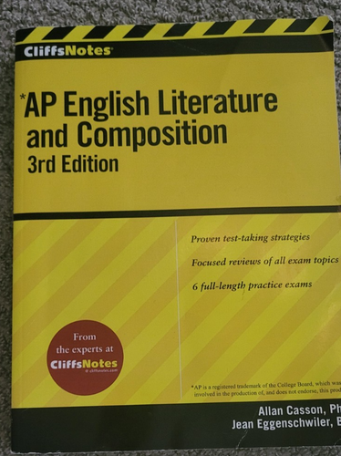 CliffsNotes AP English Literature & Composition (3rd Edition) | eBay