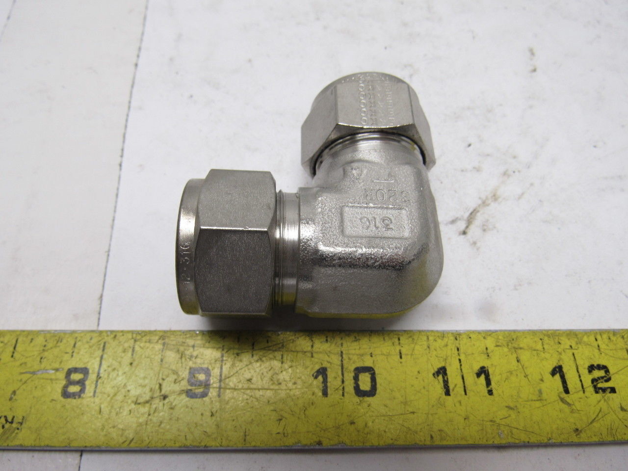 Parker 12EE12 A-Lok Union 90 Degree Elbow 3/4" /4" 316SS for sale ...