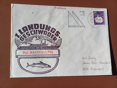 Bundeswehr-Marine: MzL Makrele /L796, 1.Landungsgeschwader, Kiel 1978 ...