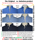 Collar Stays. THE ORIGINAL Collar Support System. NOT MADE of useless ...