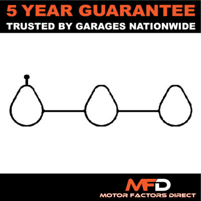 Fits Daewoo Matiz Chevrolet Spark 0.8 MFD Inner Inlet Manifold Gasket ...