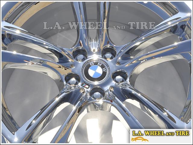 Set of 4 Chrome 20" BMW 740i 750i 760i 535i 550i Style 303 OEM Wheels ...