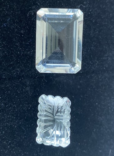 53.01ct Laser step cut Crystals Loose Stones | eBay Australia