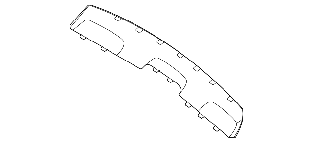 2020 MERCEDES Gle350 Rear Bumper Lower Chrome Trim OEM 1678857500 for ...