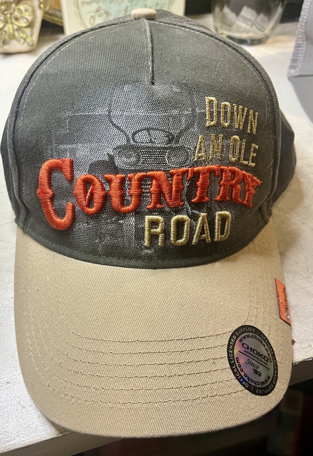 Kubota Country Road Stone Wash Cap - Gem