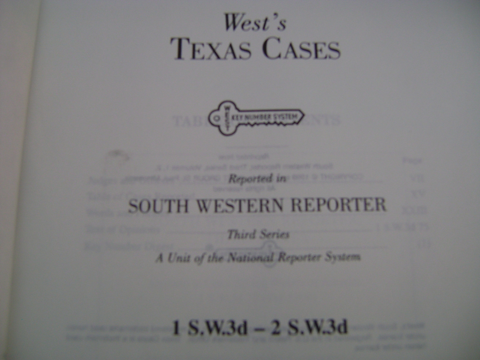 263 Books - South Western Reporter Texas Cases 3d - Volume 1-369 V1 ...