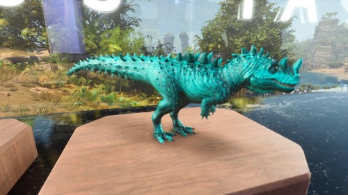 ARK ASCENDED PVE OFFICIAL PAIR BABY CERATO TURQUOISE NEW TOP STATUS PC ...