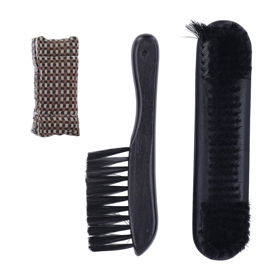 (Black)Wooden Handle Billiards Pool Table Rail Brush Set Billiards Pool ...